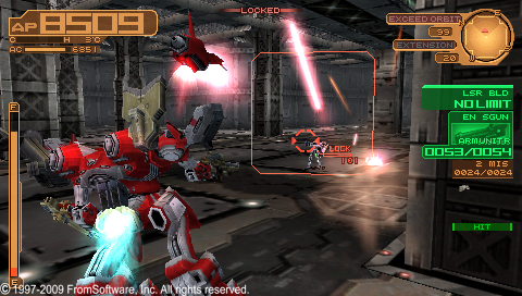 Armored Core - Silent Line Portable PSP - HOMEGAME EMU