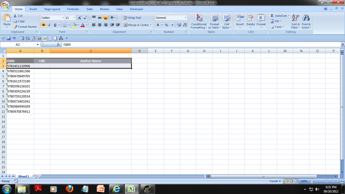 VBA Encyclopedia: Web Application using MSXML2 for VBA