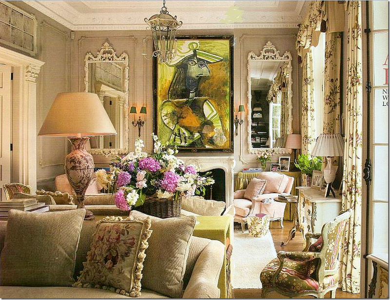 little augury: Nicky Haslam & Lavender Herbert