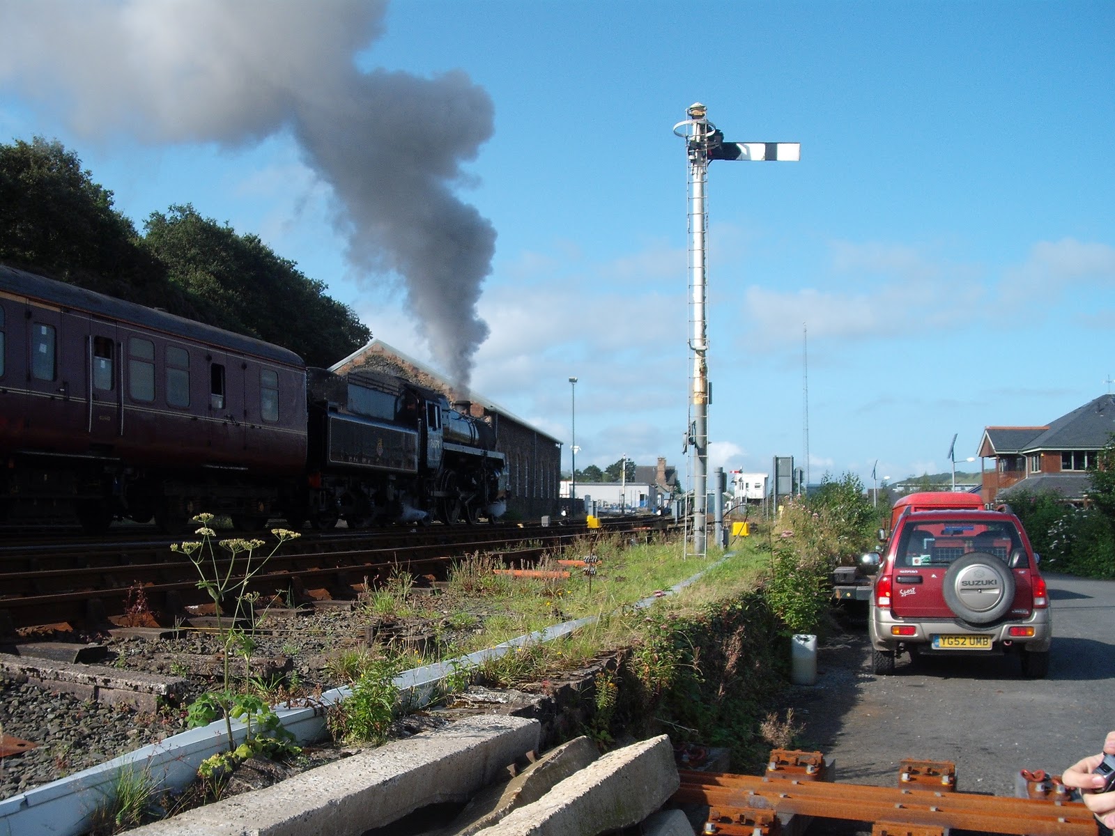 Steve train spotting: Semaphore Signals Shrewsbury and the UK