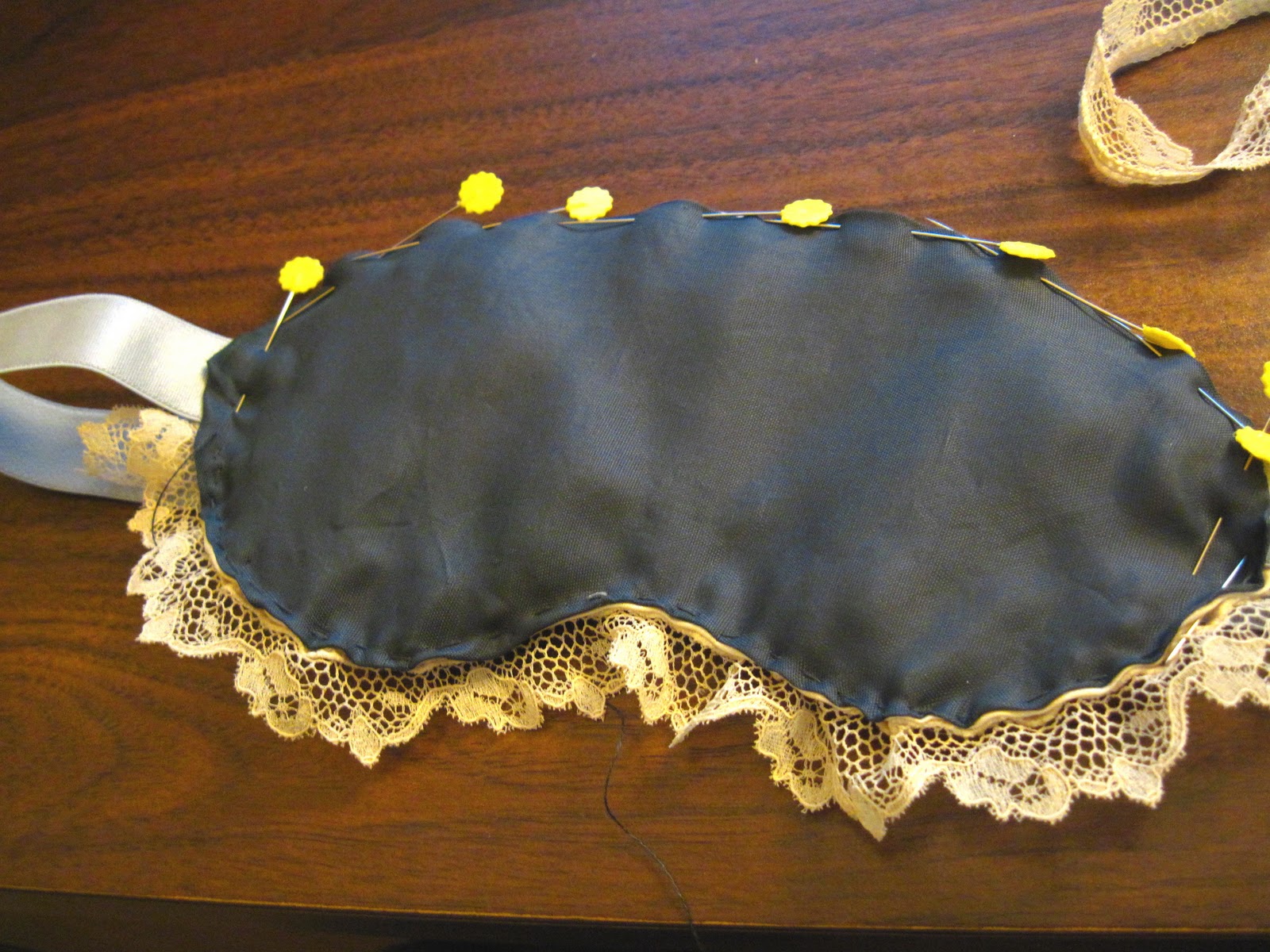 Travels With Monkeys: Handmade sleep mask