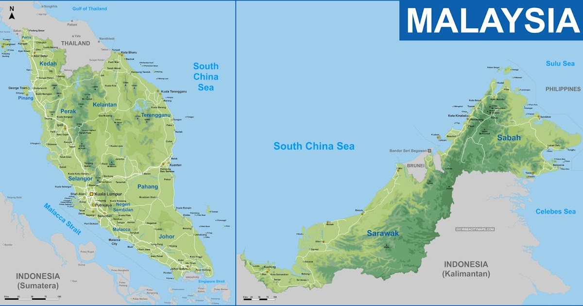 Malaysia Map