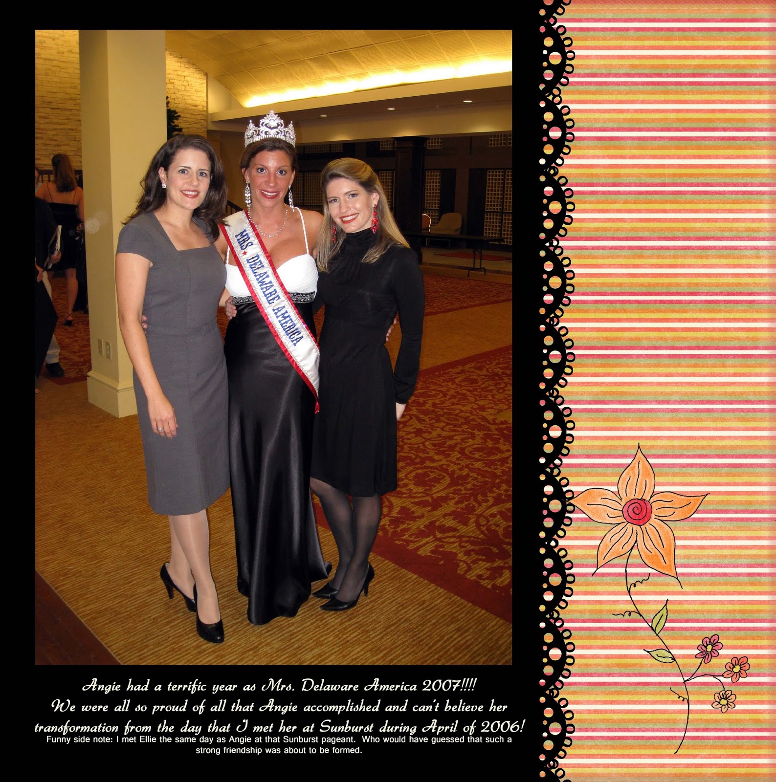Marci McNair: Attending Mrs. Delaware America Pageant