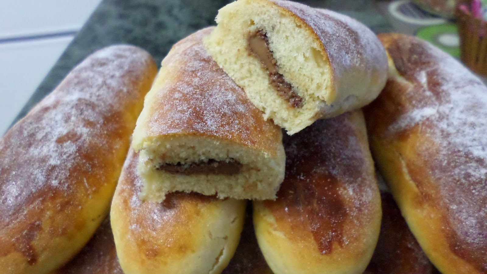 Mi pastelería: Briox relleno de chocolate con leche