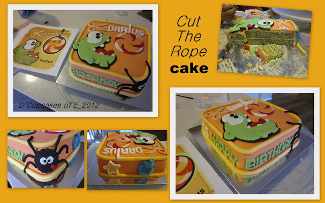 D'Cupcakes of E: Cut The Rope Cake