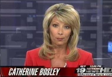 Celebrity Nudez: Catherine Bosley (Newscaster)