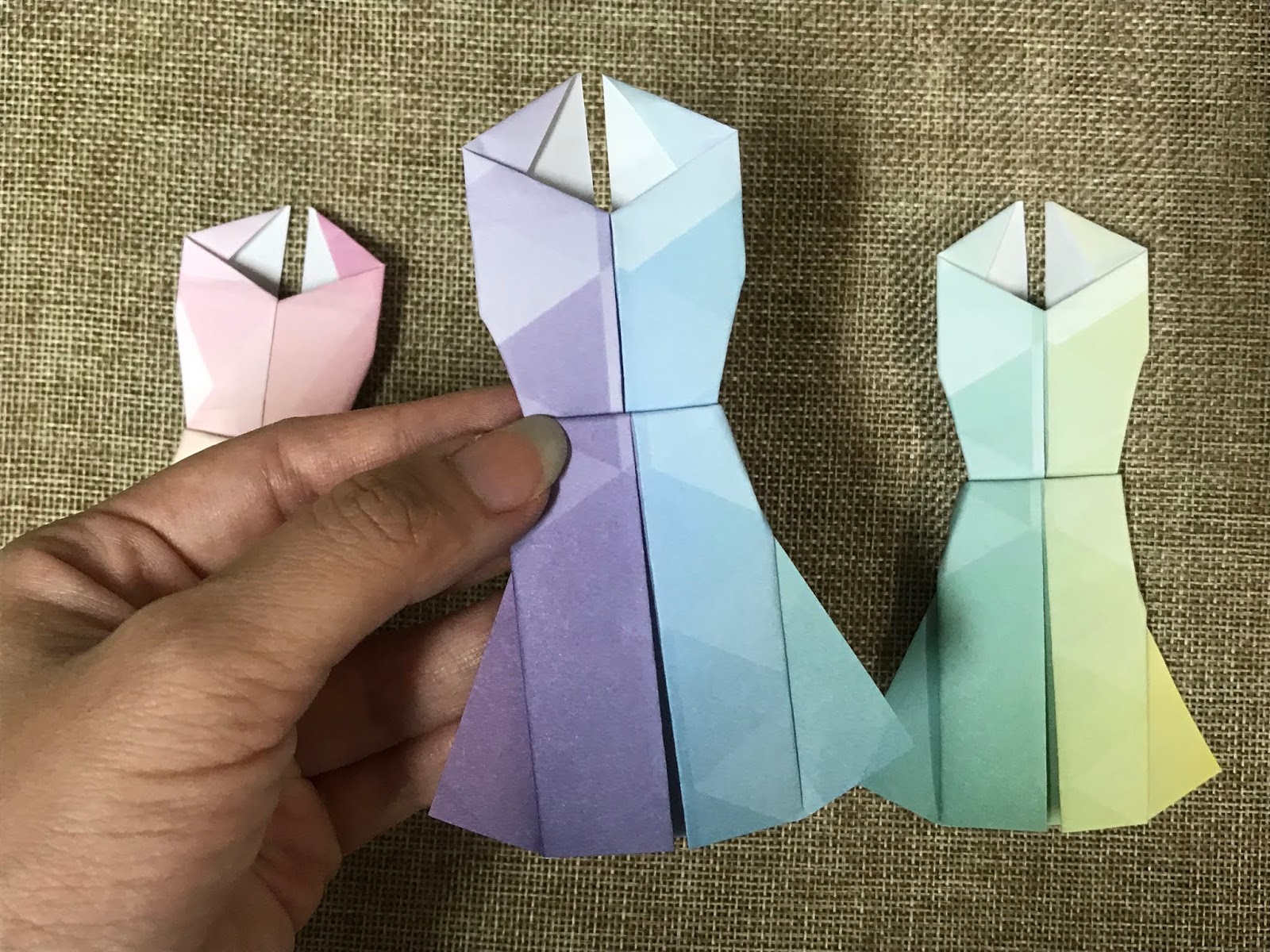 Tutorial #87: Origami Evening Dress | The Idea King