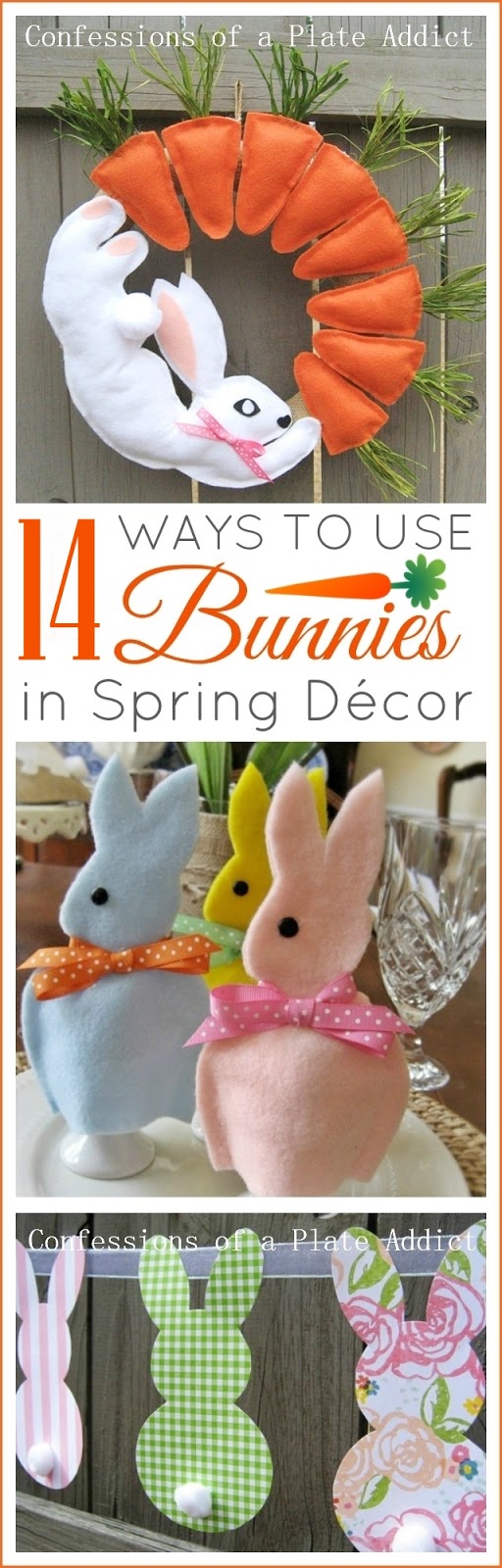 CONFESSIONS OF A PLATE ADDICT: 14 Fun Ways to Add Bunnies to Your ...