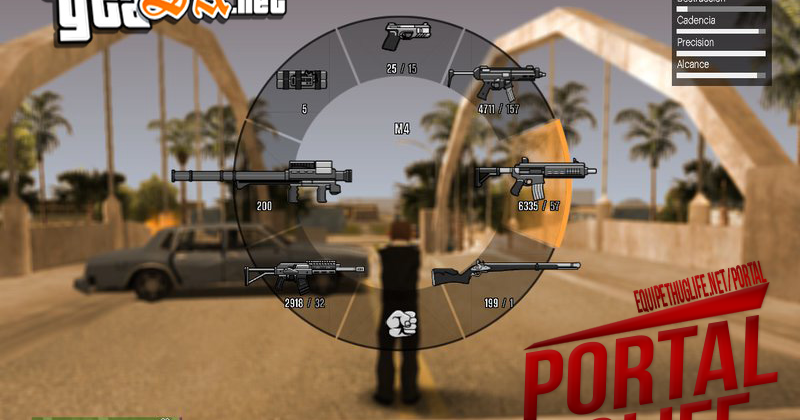 Portal TL ©: HUD DO TREVO GTA V!