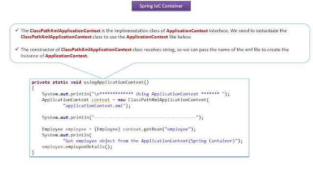 Java Ee What Is Ioc Container In Spring V2 What Is Spring Ioc Container Spring Tutorial