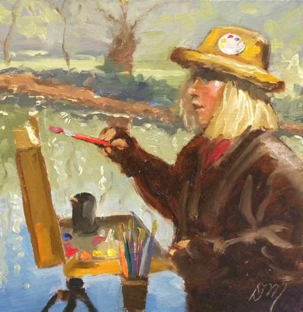 Diane Mannion: Sharon Painting