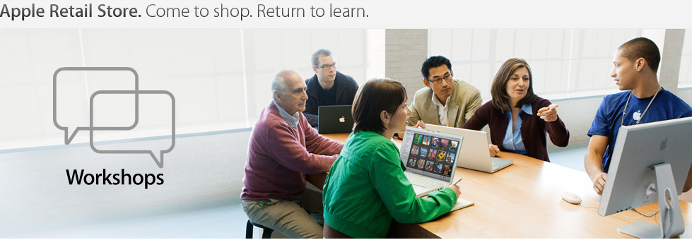 FREE IS MY LIFE: FREE Apple Workshops teach customers to use their devices