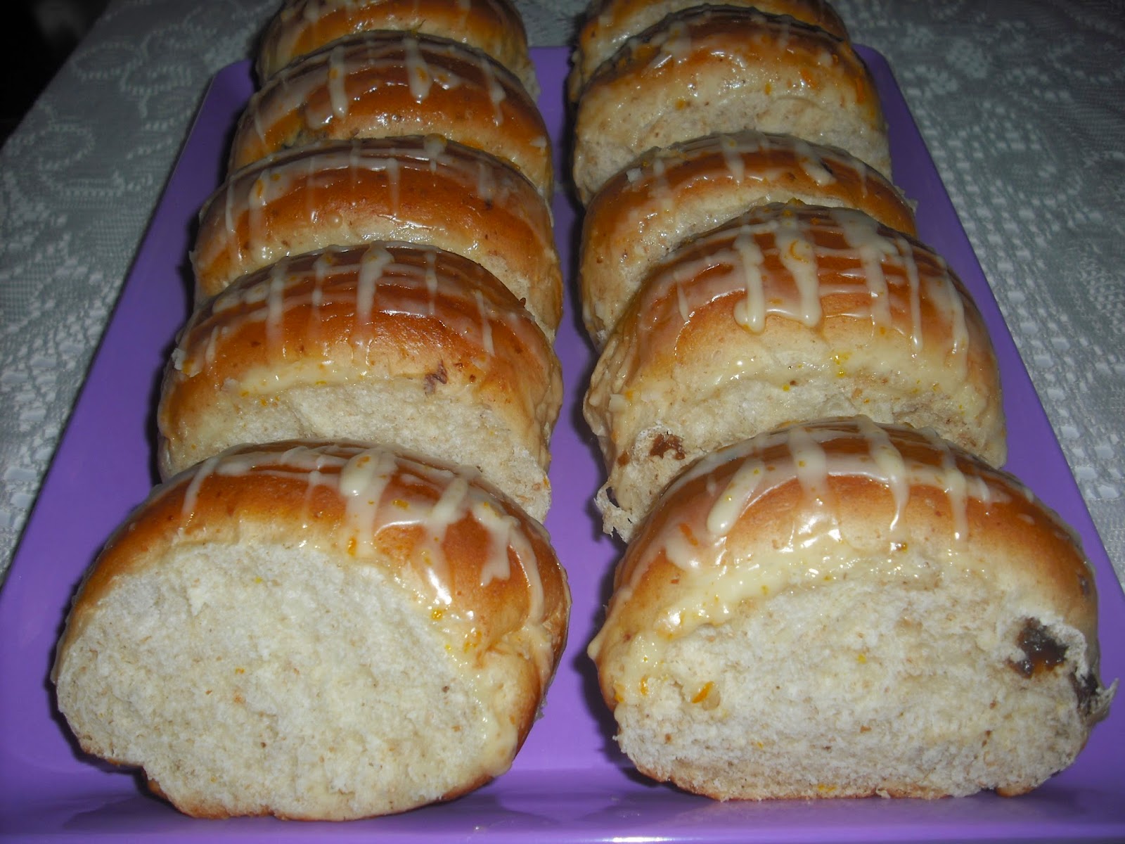 Recipe Marketing : Orange Glazed Whole Wheat Raisin Bread