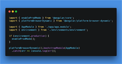 How an Angular 7 Application get Started - Coding Defined