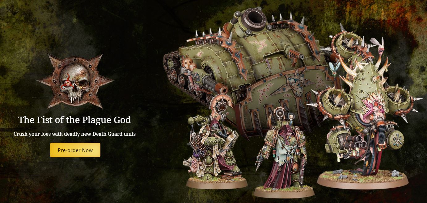 New Deathguard Characters and Tank! New 8th Edition Astra Militarum ...