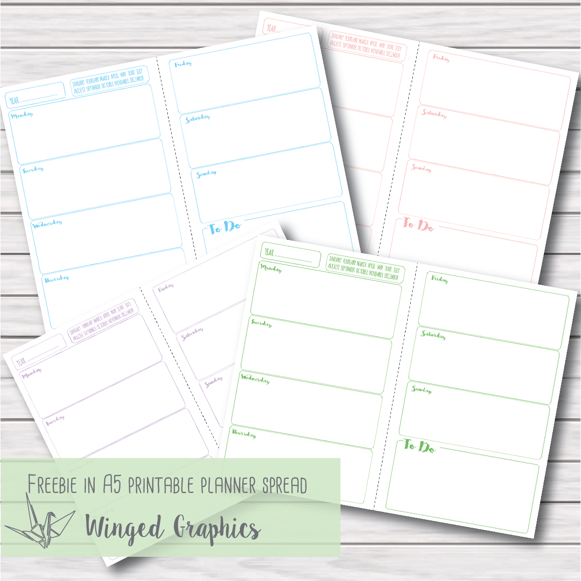 Winged Graphics FREEBIE FRIDAY 3 PRINTABLE A5 PLANNER INSERTS winged-graphics-freebie-friday-3-printable-a5-planner-inserts