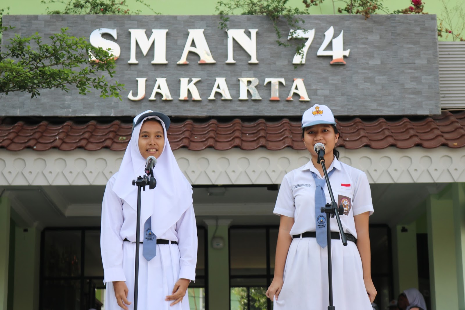 SMAN 74 JAKARTA: KAMPANYE CALON KETUA MPK DAN OSIS 2016-2017
