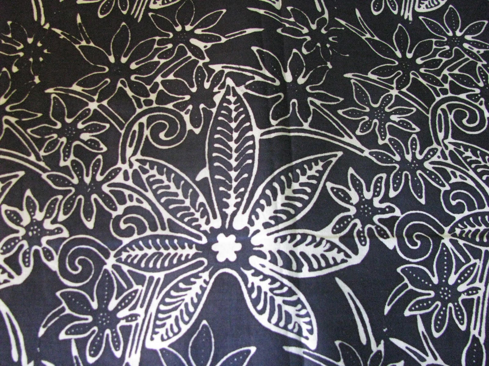 Rumah Kain Batik: Batik Cap Bondowoso Motif Daun Ketela