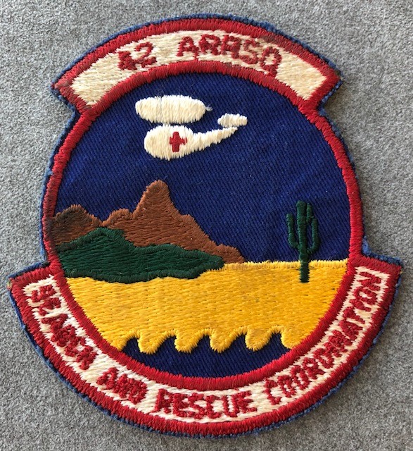 THE USAF RESCUE COLLECTION: USAF 42nd ARRSQ Patch