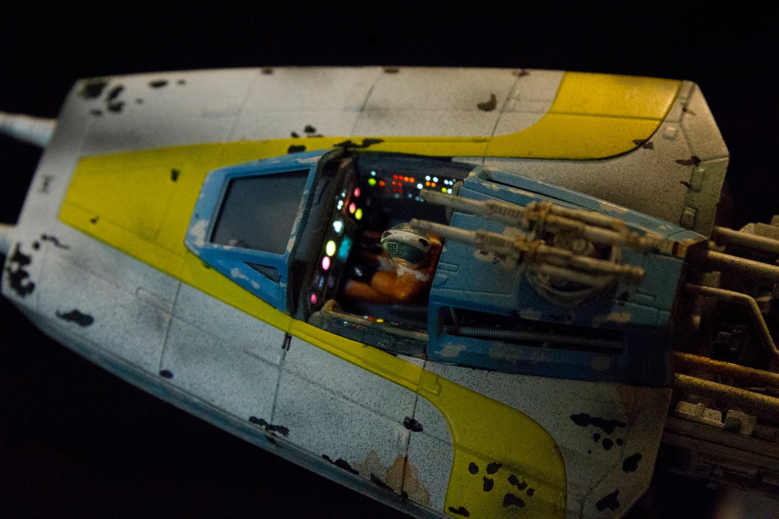 Bandai Y-Wing Starfighter Model Build