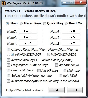 WarKey++ 6.5 EN Great Warcraft 3 Hotkey Changer (1.26a Fix) | Dota Blog