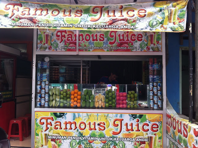 Kaki 5 : Famous Juice di Jalan Kabupaten, Jogja - Taman Kulinerku