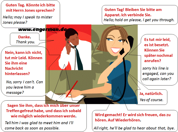 German Conversations and Dialogues Part 6 « L E A R N G E R M A N