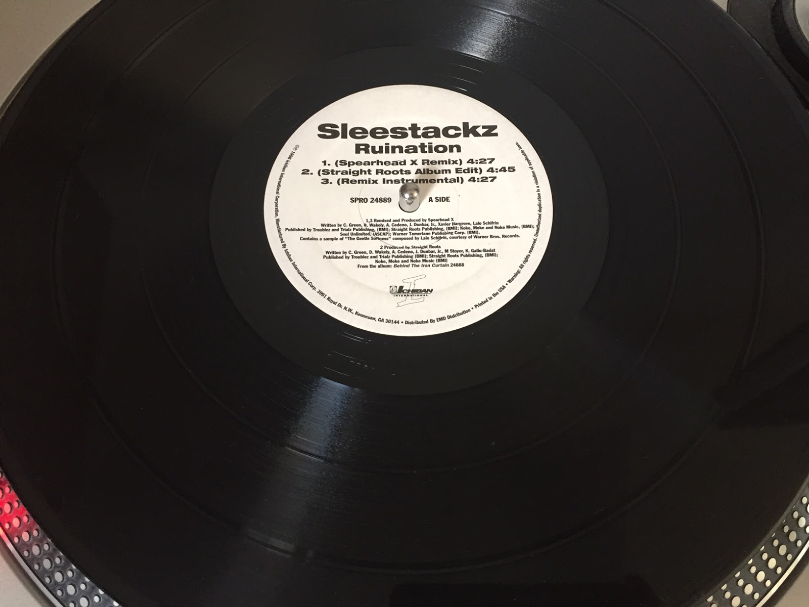 HipHop-TheGoldenEra: Sleestack'z ‎- Ruination / Crystal Clear - 1995