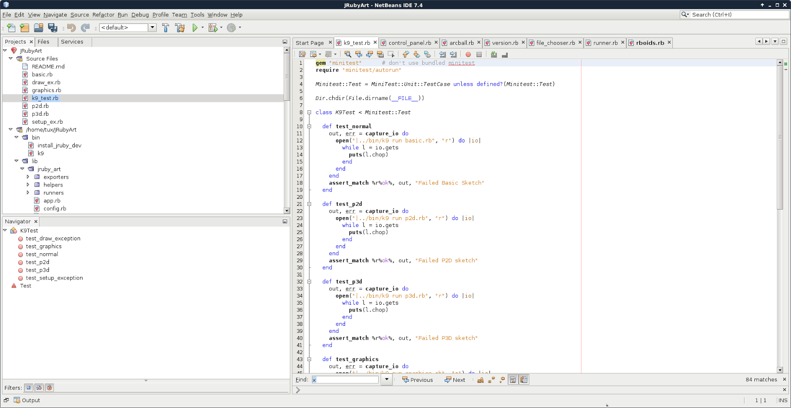Ruby Processing: 2013