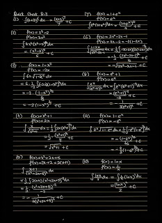 MATHEMATICS T STPM: INTEGRATION