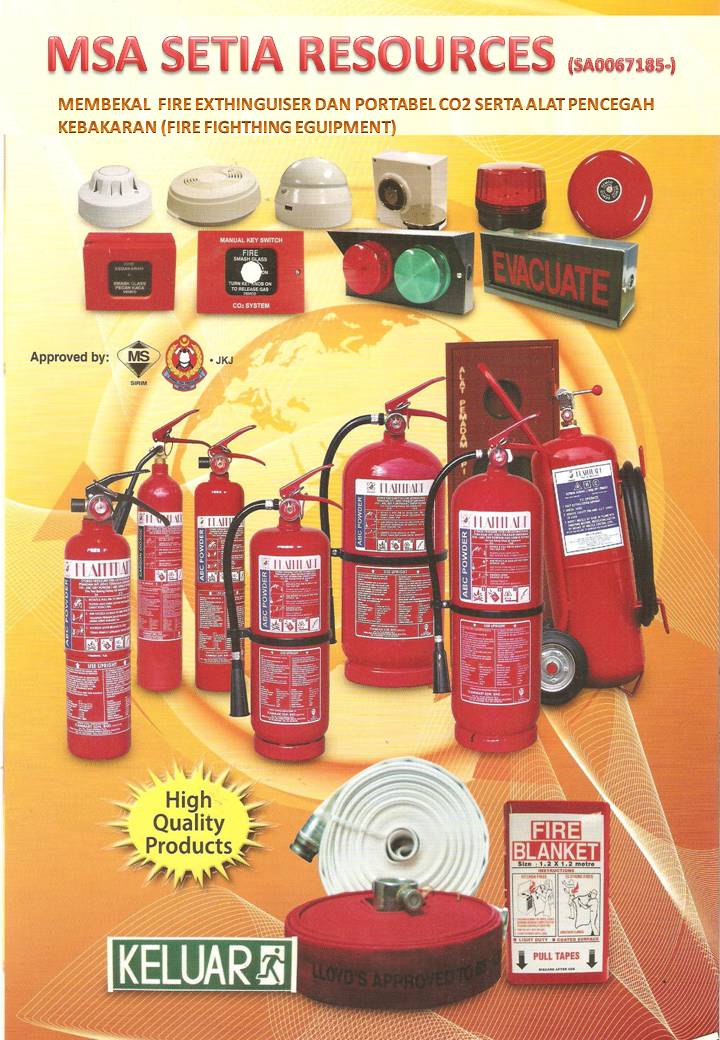PEMBEKAL , SERVIS ALAT PEMADAM API DAN MEMBAIKPULIH SISTEM ALAT ...