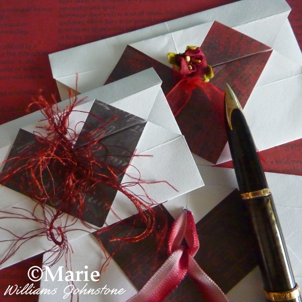 CUTE Origami Heart Envelope Step by Step Instructions