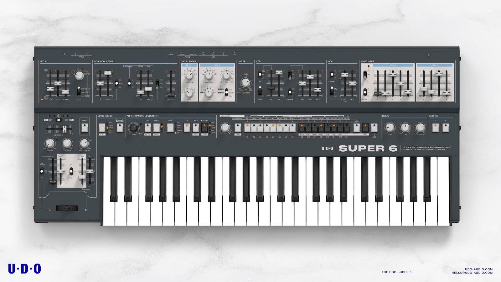 MATRIXSYNTH: New UDO SUPER 6 Product Presentation Brochure