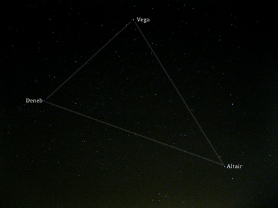 Vega, Deneb, & Altair: Playing with the Summer Triangle in Photoshop ...