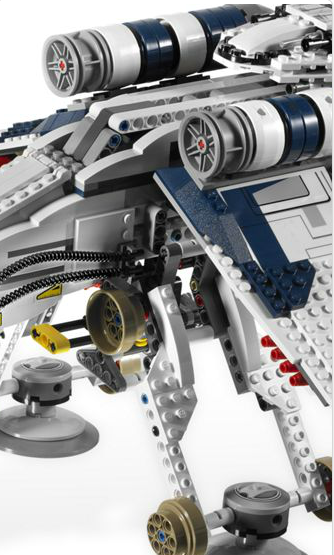 Legoreve: Republic Dropship with AT-OT Walker - Lego 10195