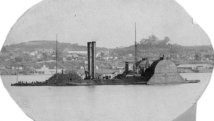 WARSHIPSRESEARCH: The American side wheeled ironclad ram USS Choctaw ...