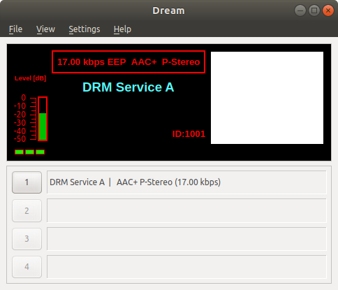 Receive DRM Radio on Linux with Gqrx and Dream · One Transistor