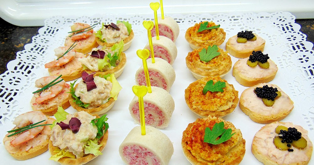 CANAPÉS FRÍOS VARIADOS, BANDEJA DE APERITIVOS | ¡¡A COCINEAR!! Recetas ...