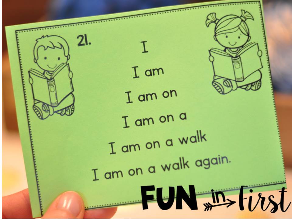 Sight Word Sentence Trees - Fun in First