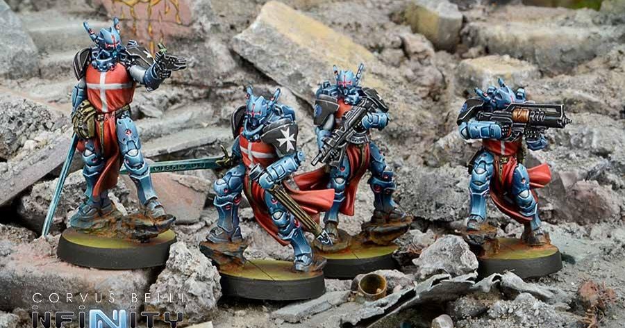Tabletop Fix: Corvus Belli - Infinity Knights Hospitaller Preview