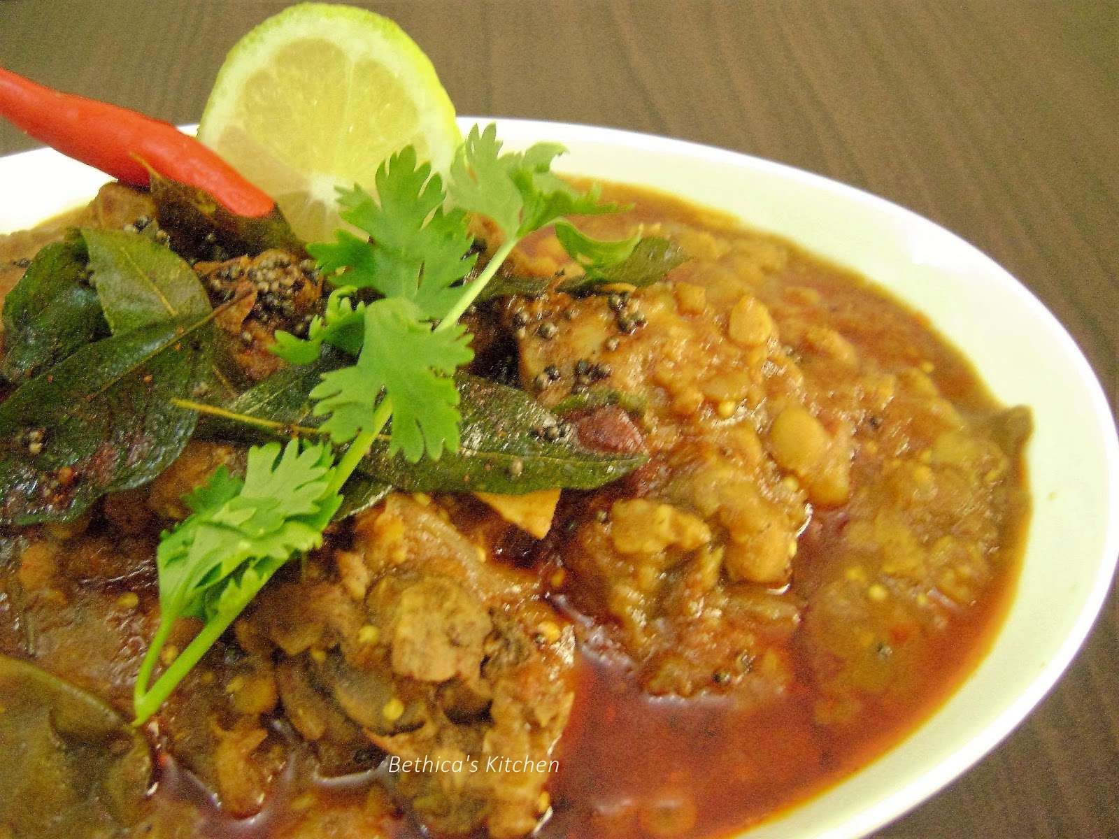 Bethica's Kitchen Flavours: Mutton Dalcha - (Mutton Curry cooked with ...