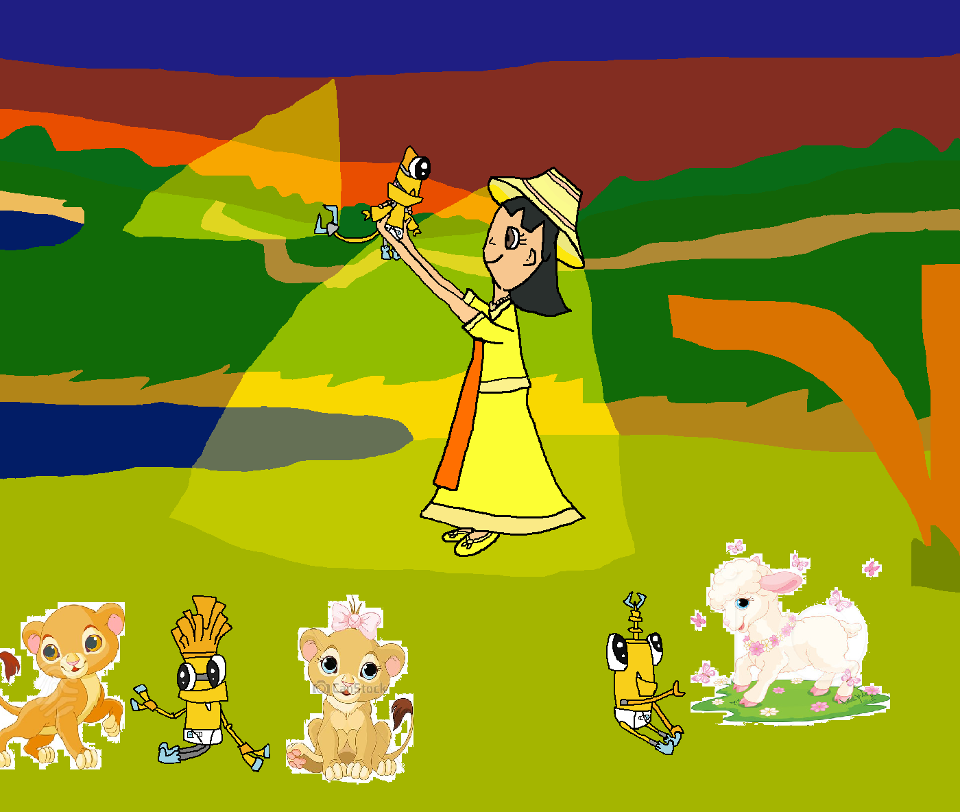 Isabelle's Blog world of toy: Lucy Lamp Light and the Baby Electroids