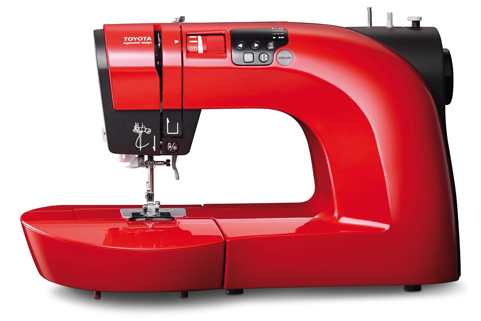 blog DD: OEKAKI50 Red devil- sewing machine