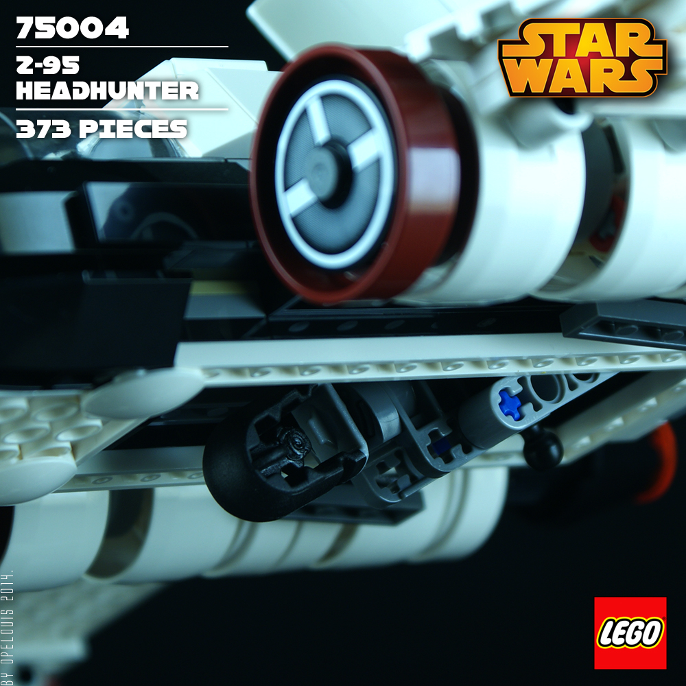 Opelouis's Toys Collection: LEGO Star Wars 75006 Z-95 Headhunter. (fixed)