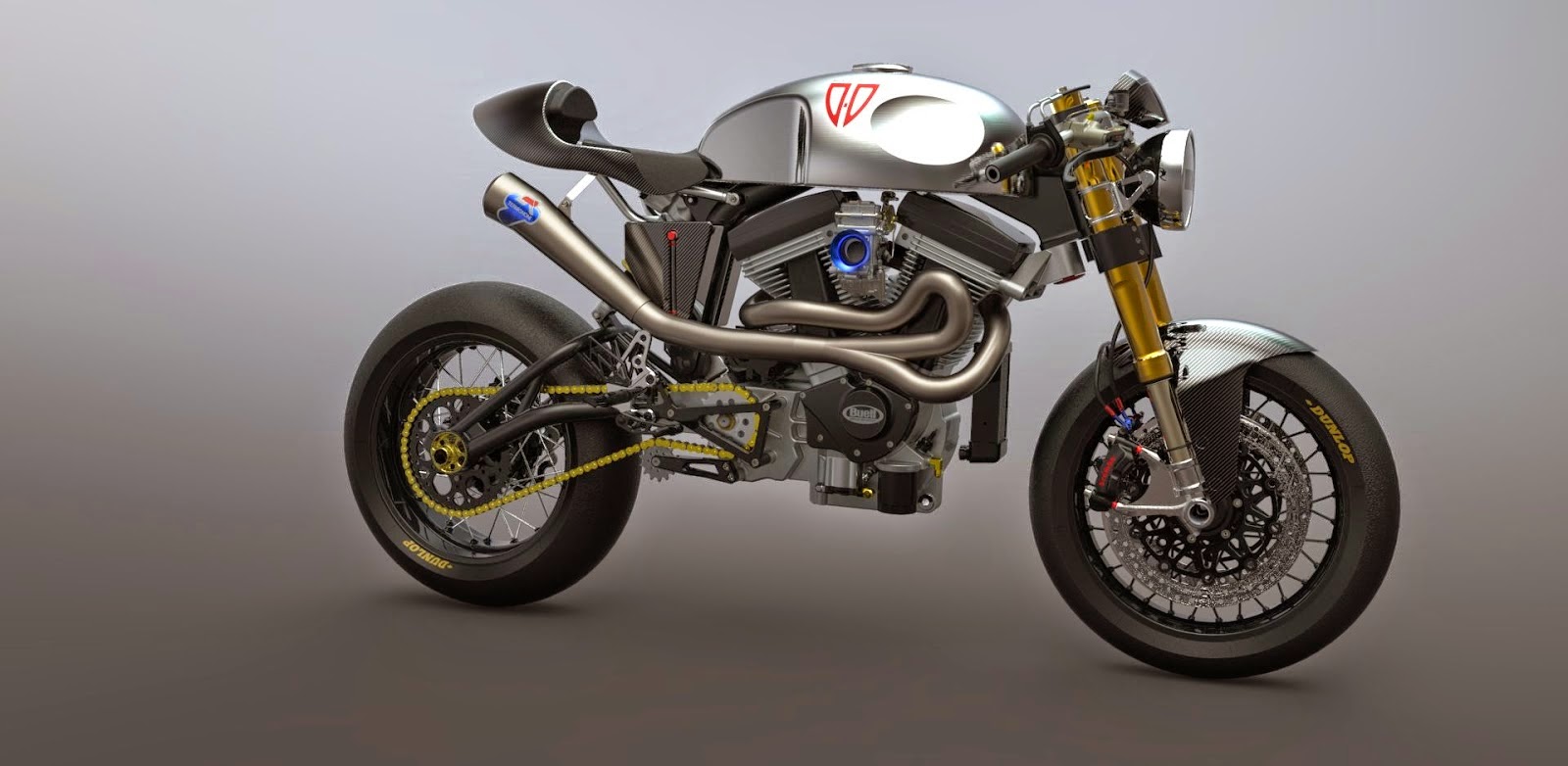 Racing Cafè: Cafè Racer Concepts - Buell Cafè Racer by Desmo Design
