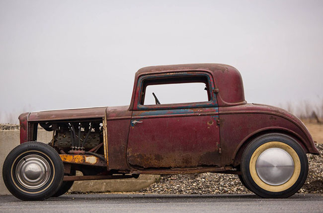 MUSCLE CAR COLLECTION : 1932 Ford Flathead V8 Pioneer Hot Rod Car