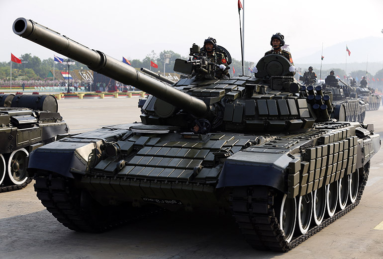 Myanmar Defence Weapons: 2017