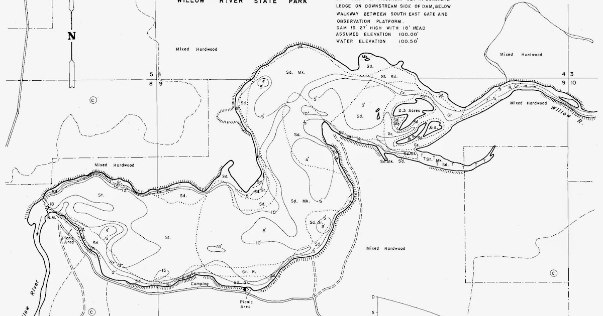 Day Hiking Trails: Short trail heads past lake and its beach in Willow ...