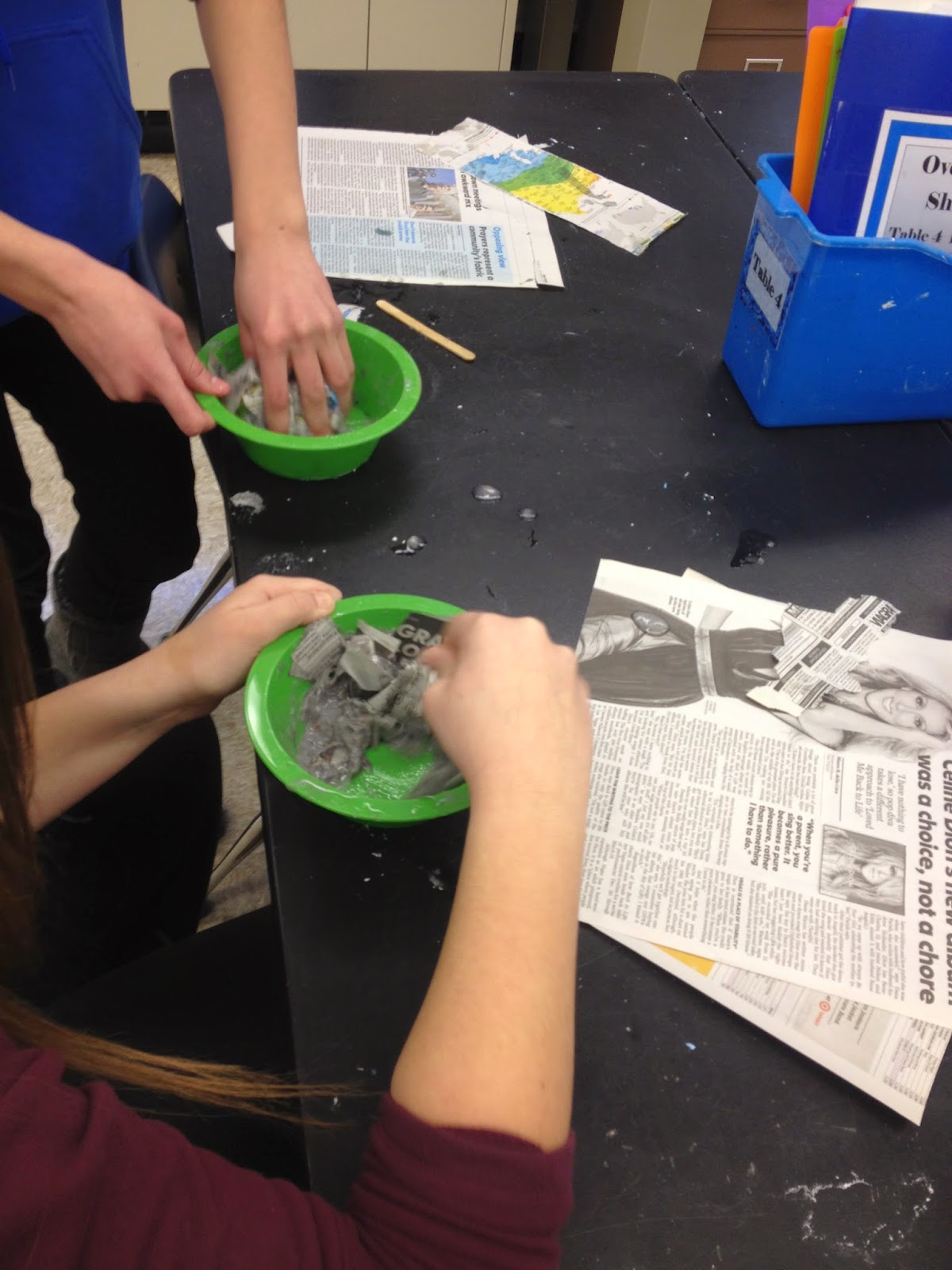 Paper Pulp Sculptures