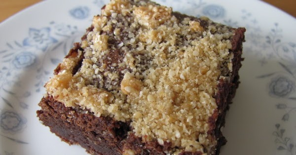 Mainly Baking: Tahini Brownies with a Sesame Praline Crust